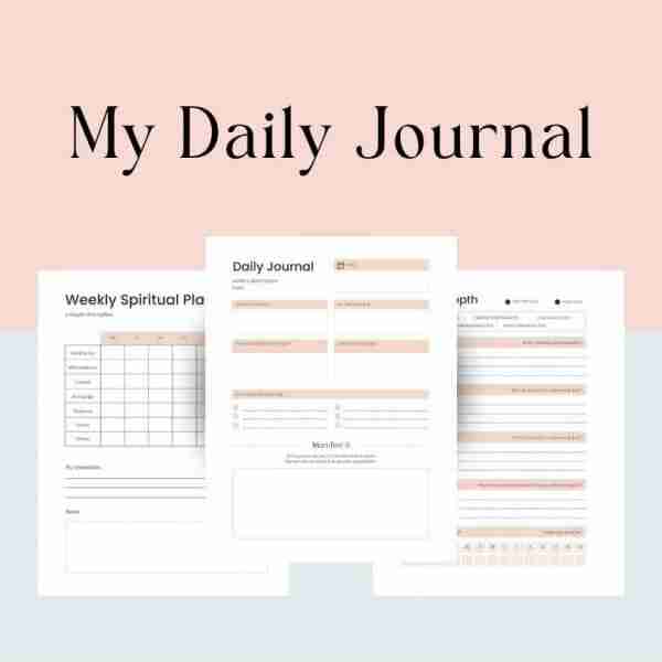 My Daily Journal + Free Mini Landing Page – The Ultimate Templates